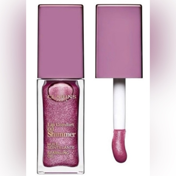 Clarins | Makeup | Clarins Lip Comfort Oil Shimmer Purple Rain 2 Full ...